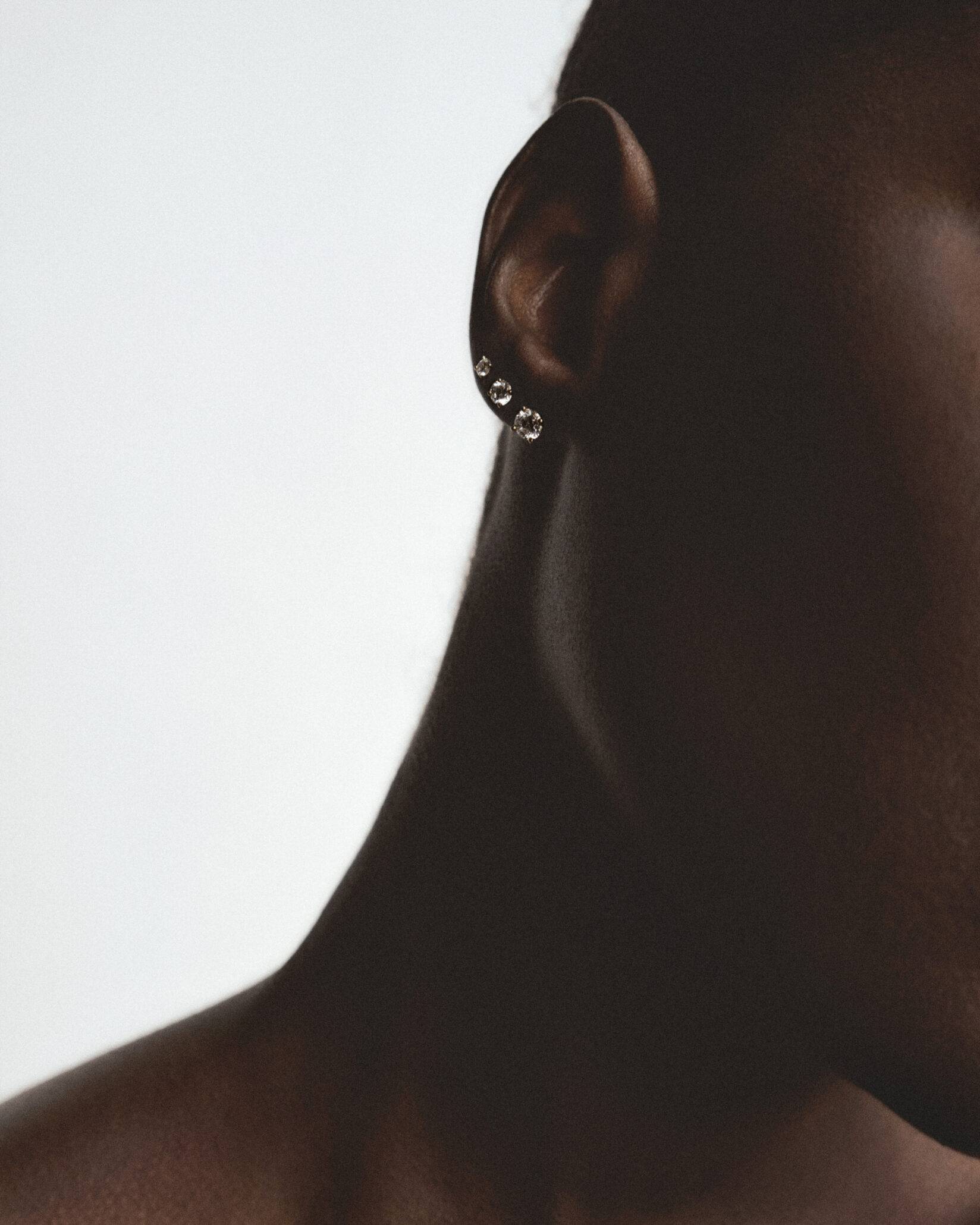 Modern Solitaire Diamond Studs - Norrfolks