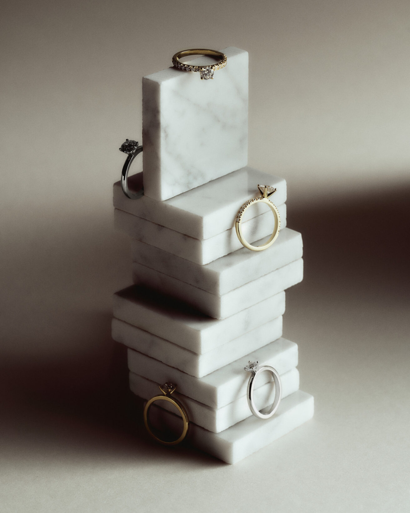 Modern Solitaire Diamond Ring - Norrfolks